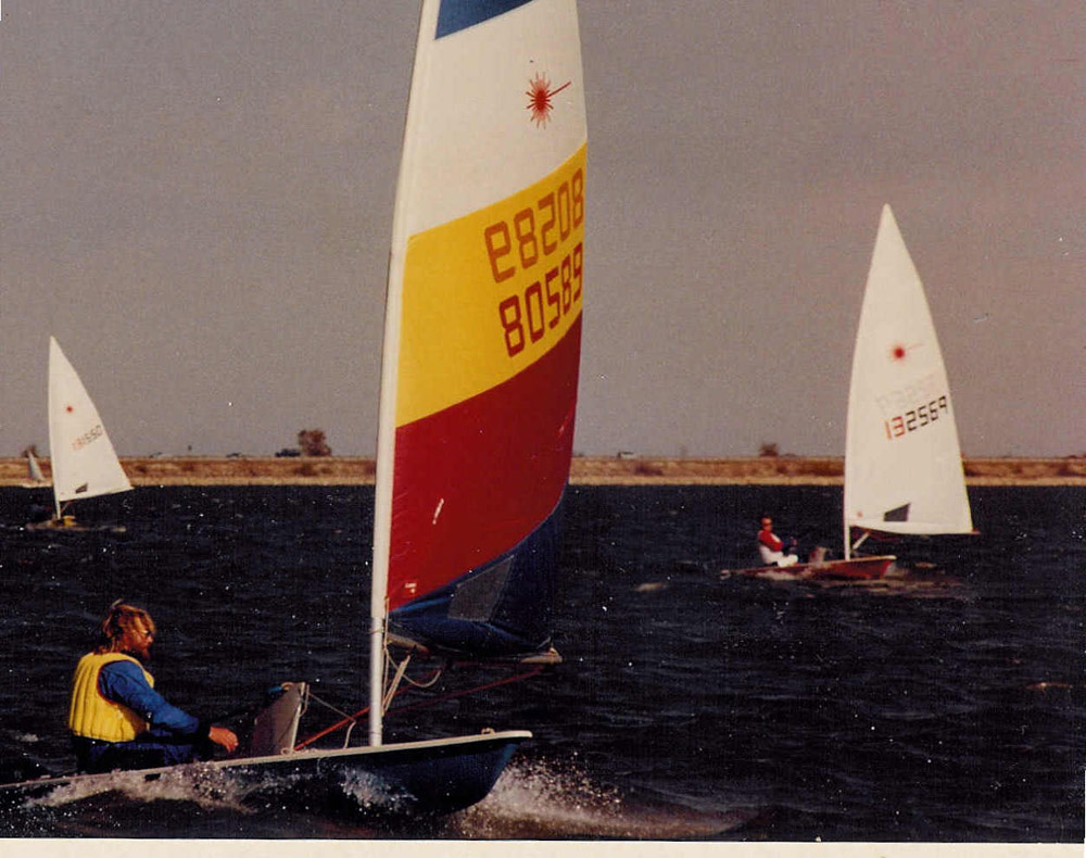 Colourful Laser Radial Sail | SailingForums.com